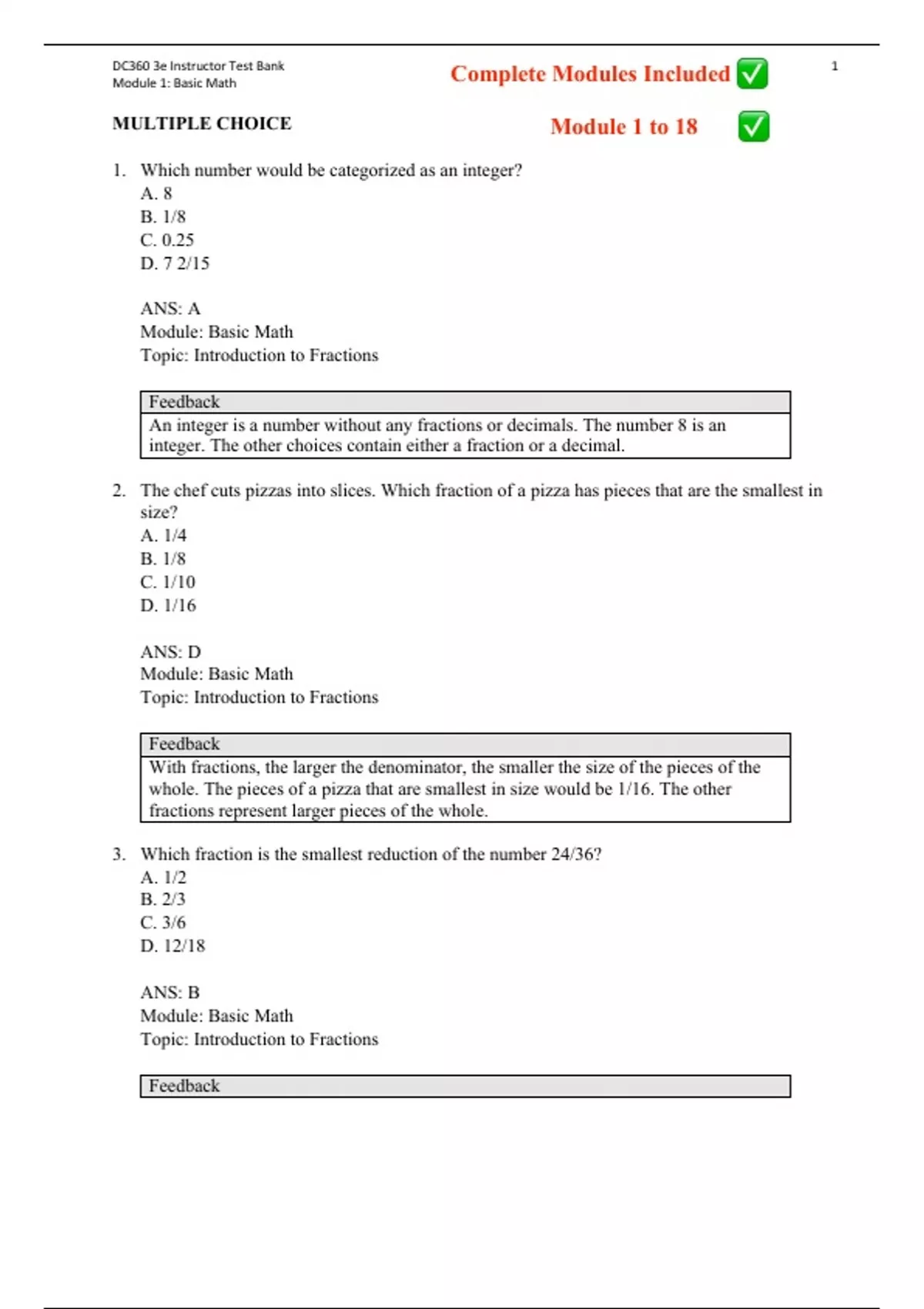 Test Bank for Dosage Calc 360°, 3rd Edition by Sandra Luz Martinez de ...