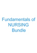 Nursing Fundamentals Bundle Study Guide Nursing Notes Stuvia Us