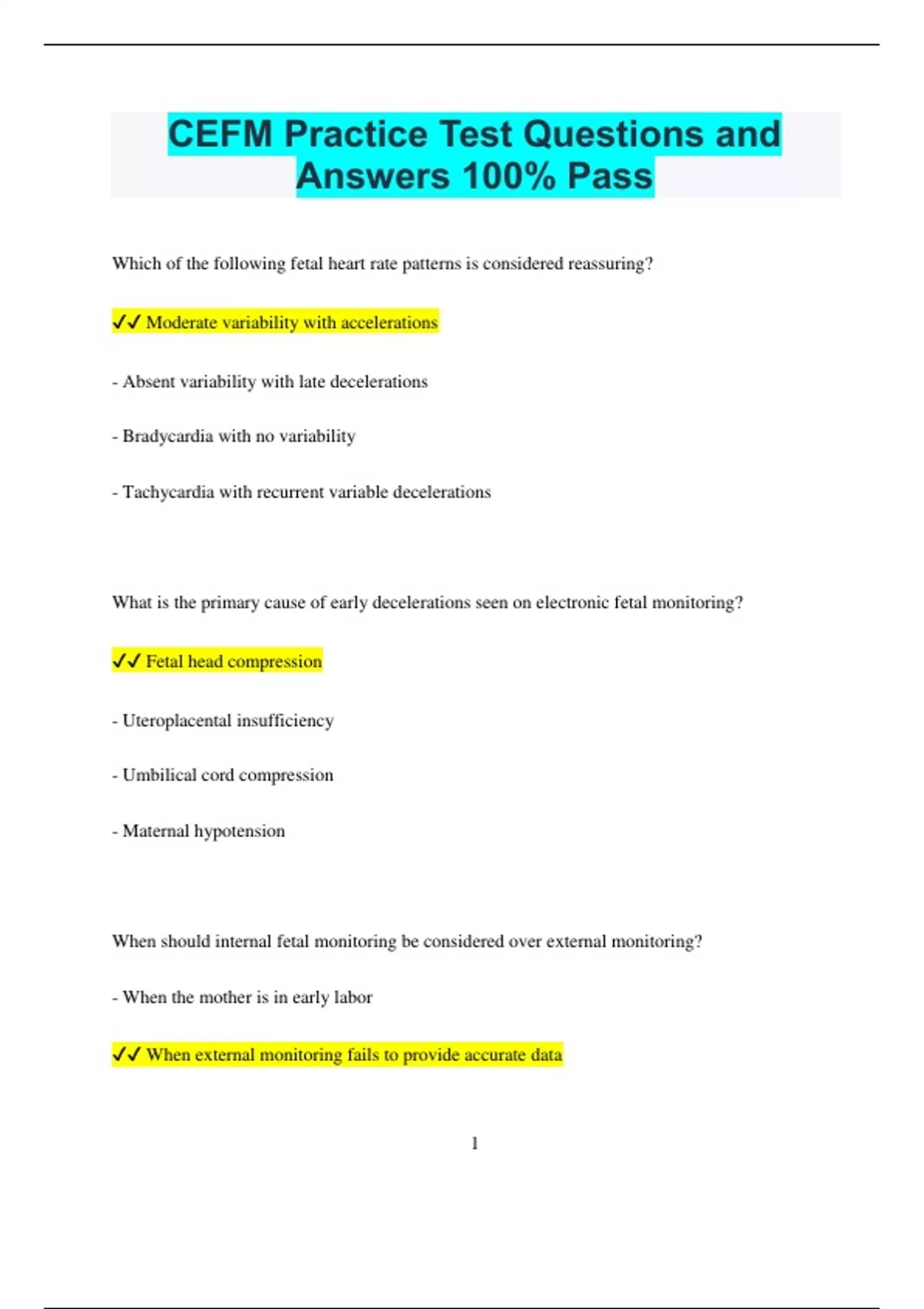 CEFM Practice Test Questions and Answers 100% Pass - CEFM Practice ...