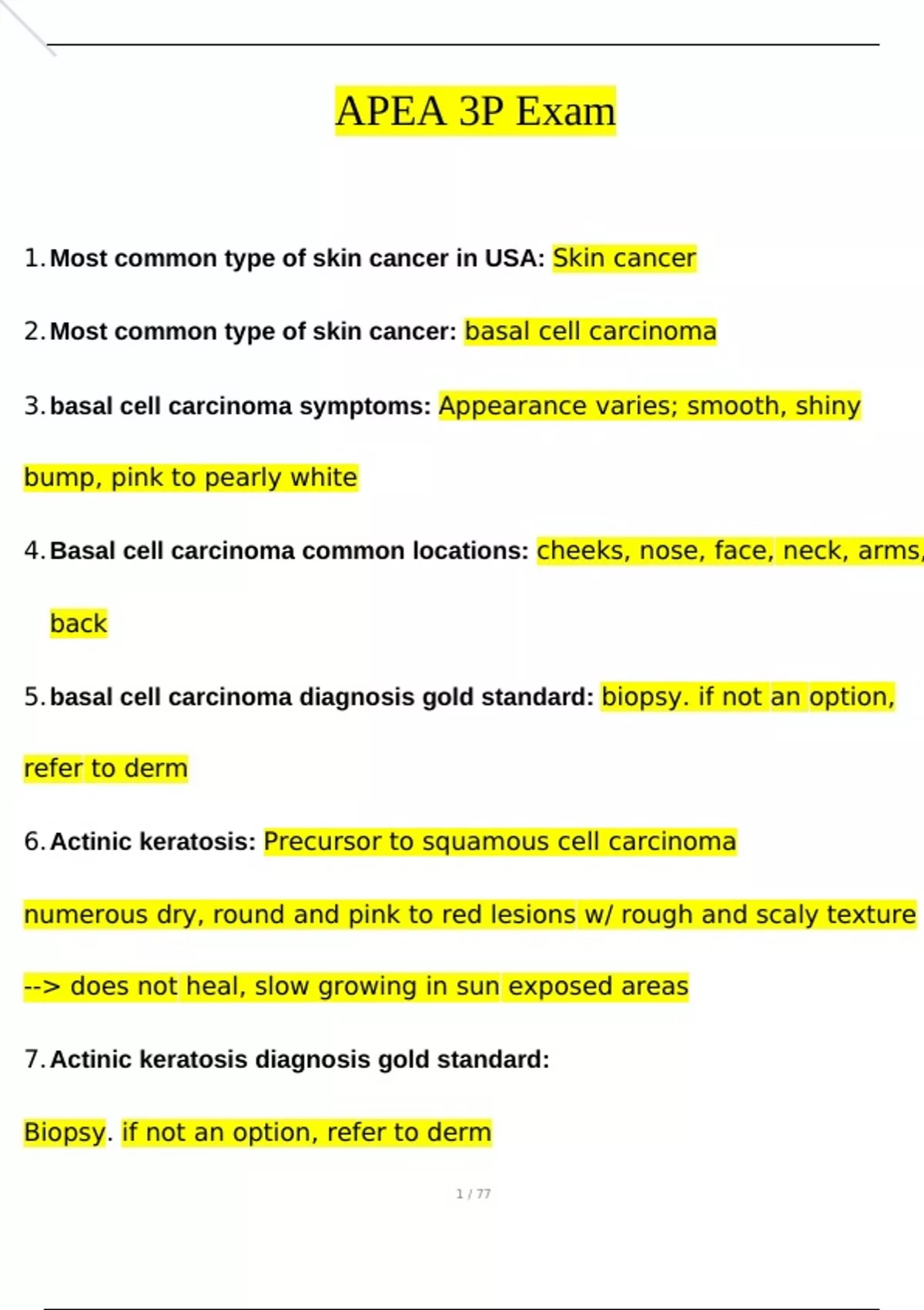 APEA 3P Exam QUESTIONS & ANSWERS 2024/2025 ( A+ GRADED 100% VERIFIED ...