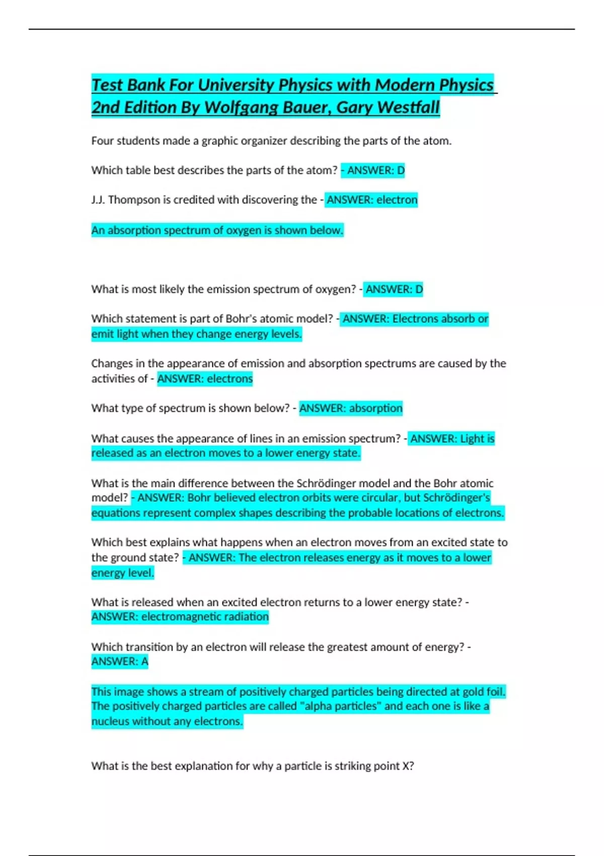 University Physics with Modern Physics 2nd Edition By Wolfgang Bauer ...