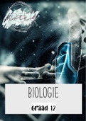 Summary Graad 12 Biologie [Lewenswetenskappe] Opsomming - Life Sciences ...