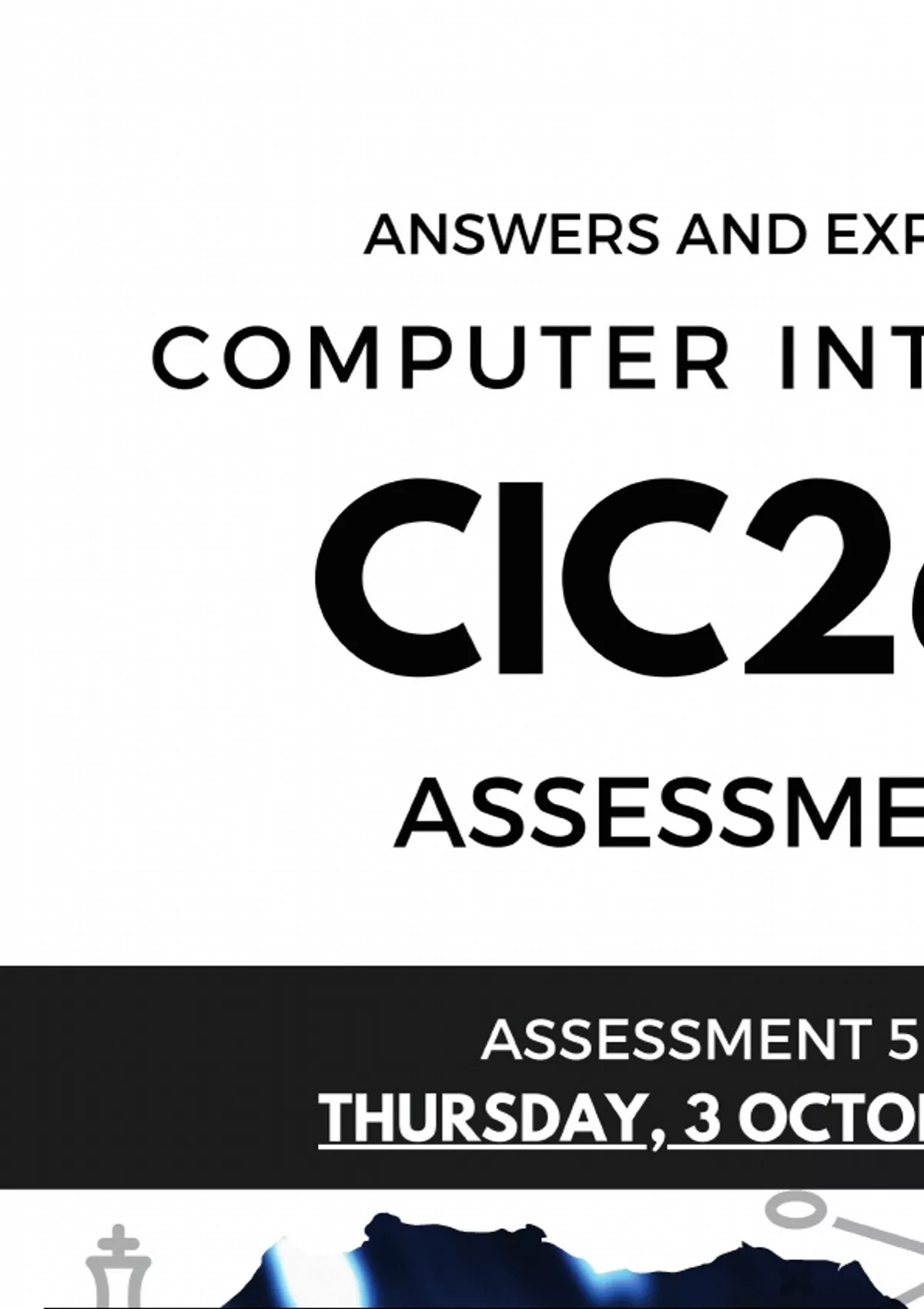CIC2601 Assignment 5 (COMPLETE ANSWERS & EXPLANATIONS) 2024 - DUE 3 OCTOBER 2024 - Computer ...