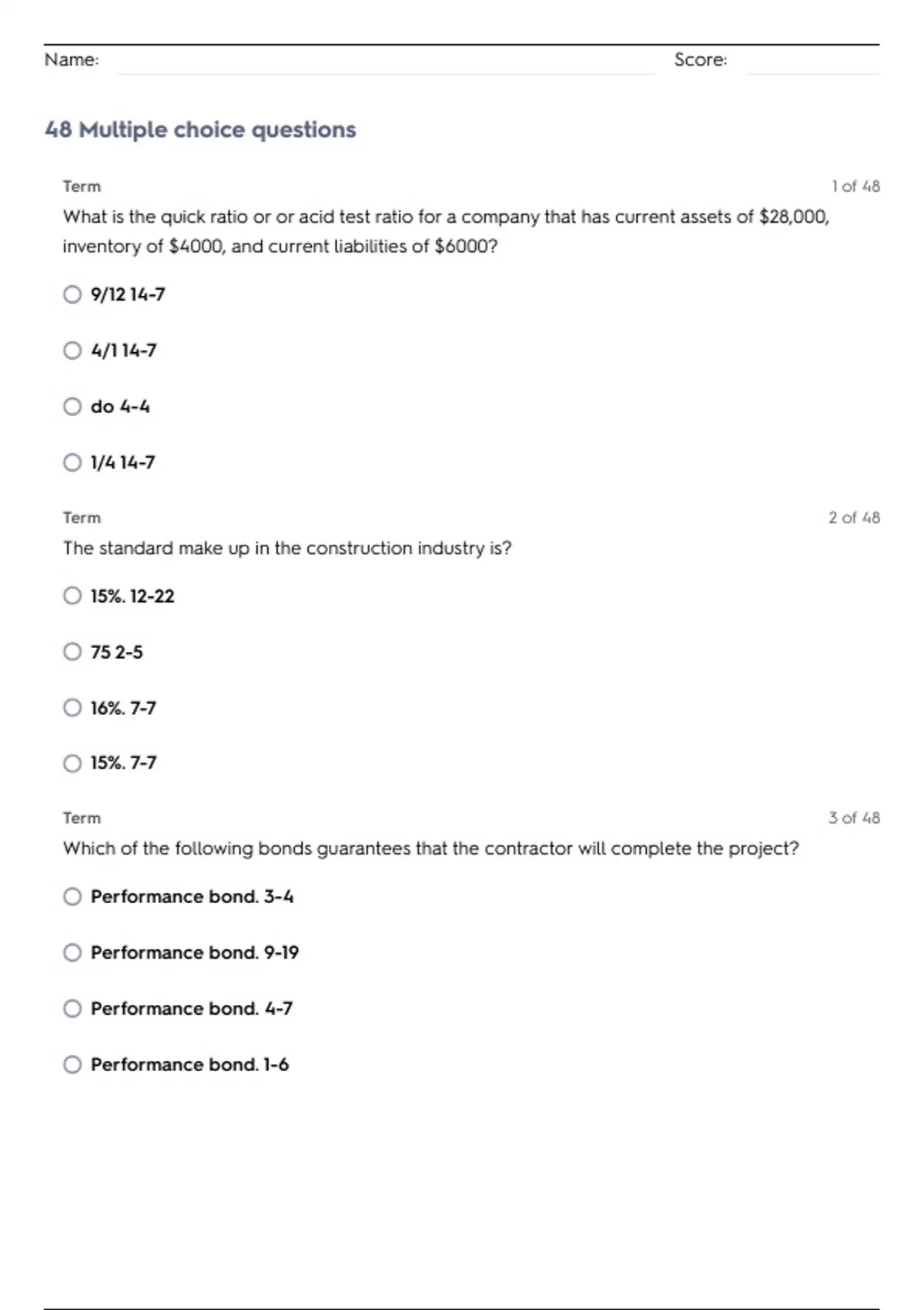 NASCLA PSI EXAM PRACTICE QUESTIONS AND ANSWERS - Nascla - Stuvia US