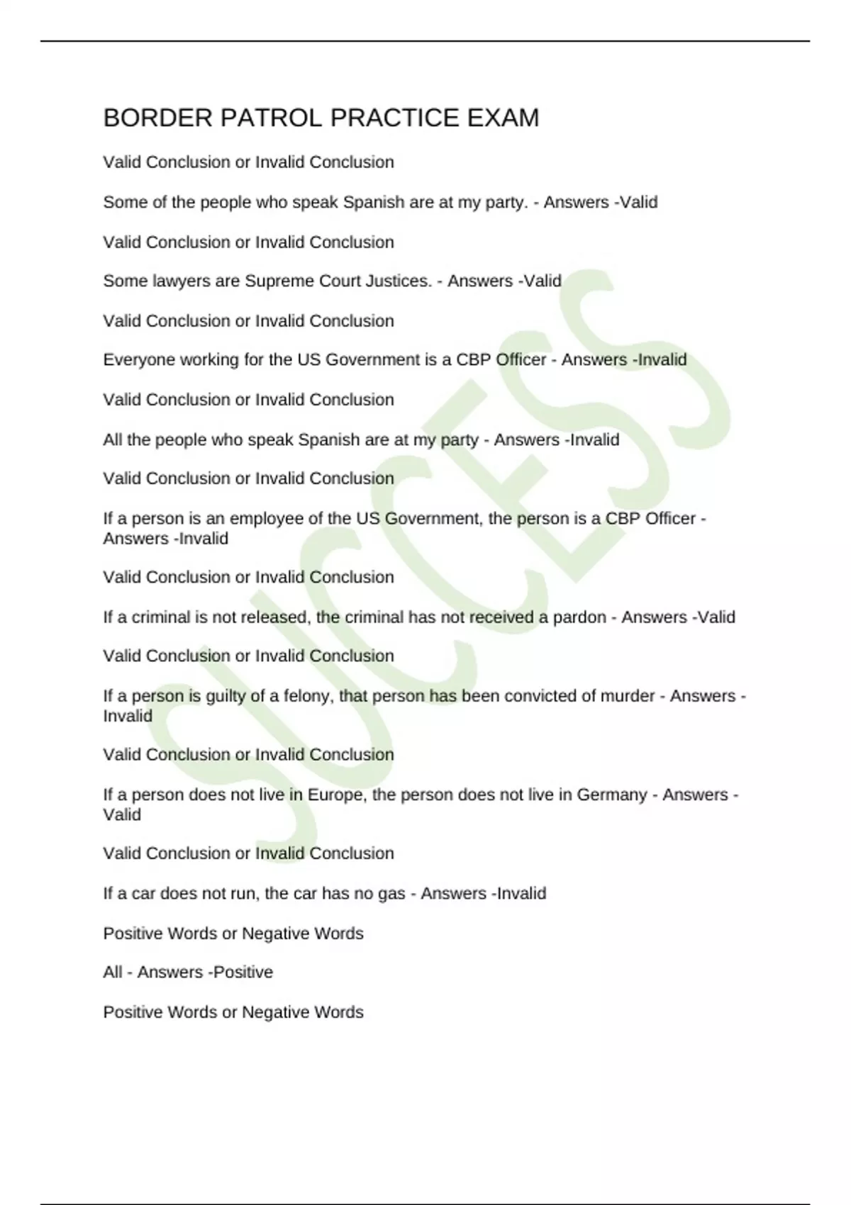 PATHFINDER HLZ TEST - PATHFINDER HLZ - Stuvia US