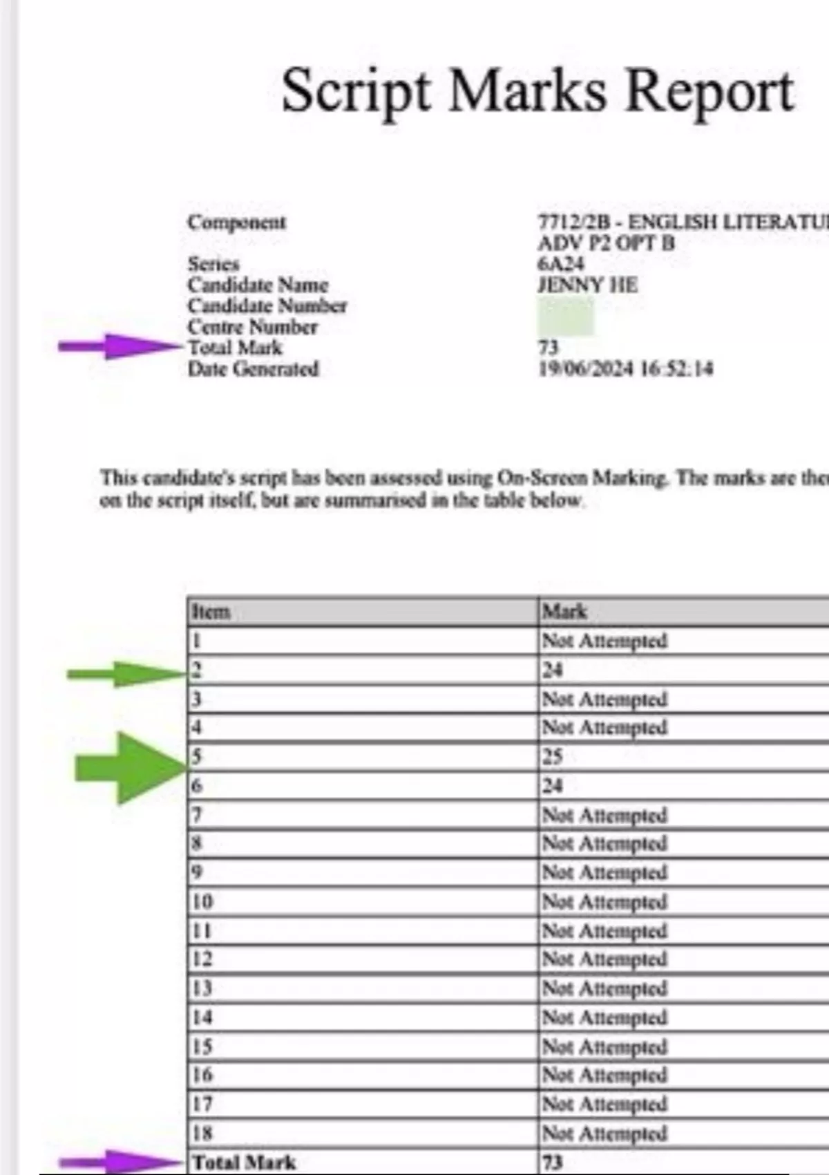 EXEMPLAR A* English Literature Paper 2 SCRIPTS for 2025 exam prep ...