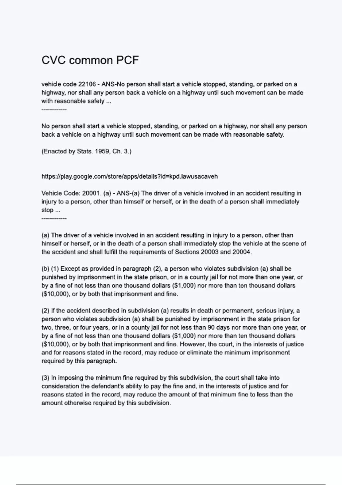 CVC common PCF Questions & 100% Verified Correct Answers with complete ...