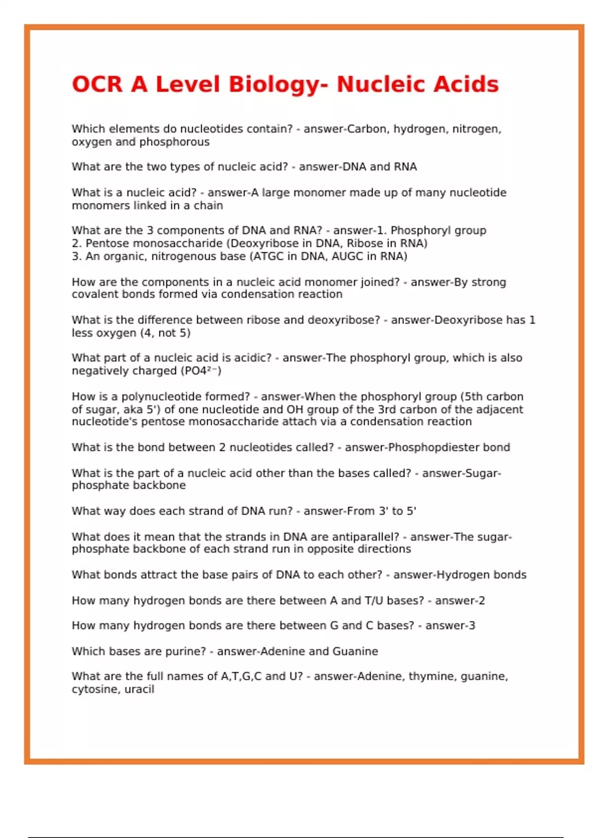 OCR A-Level Biology Paper 3 - OCR A-Level Biology Paper 3 2 - Stuvia US