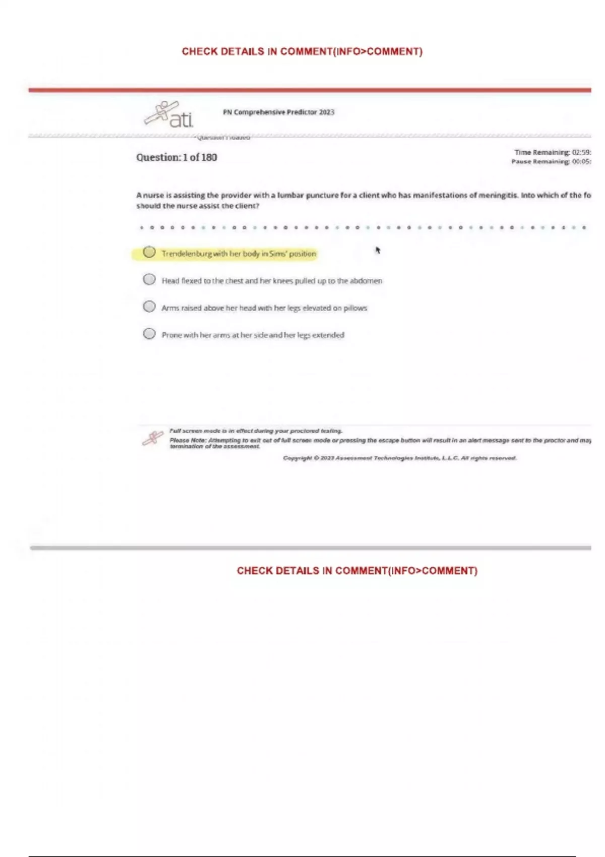 ATI PN COMPREHENSIVE EXIT 2023 WITH NGN - 2025 With NGN Complete - ATI ...