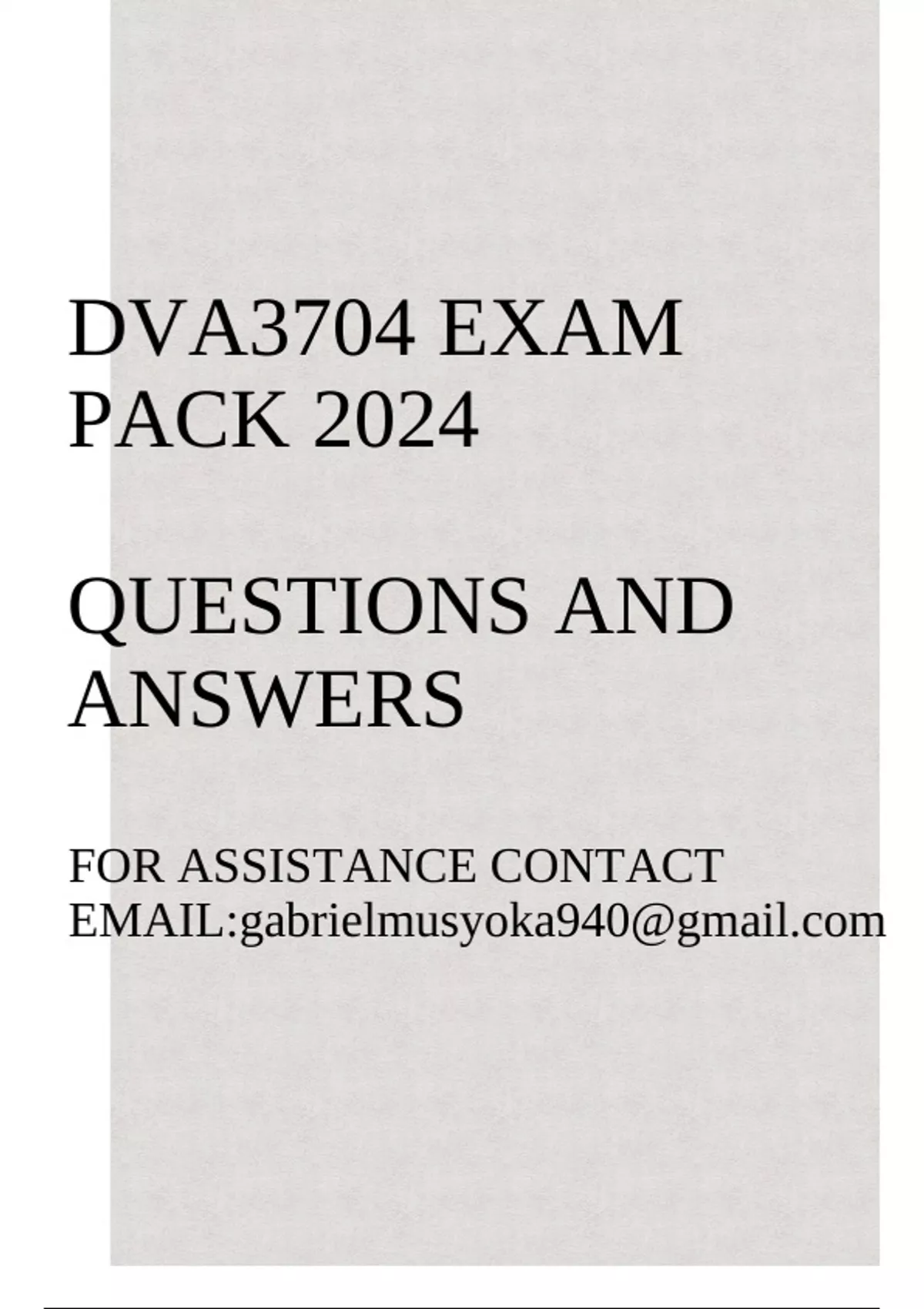 DVA3704 Exam pack 2024(Development Planning) - Development Planning ...