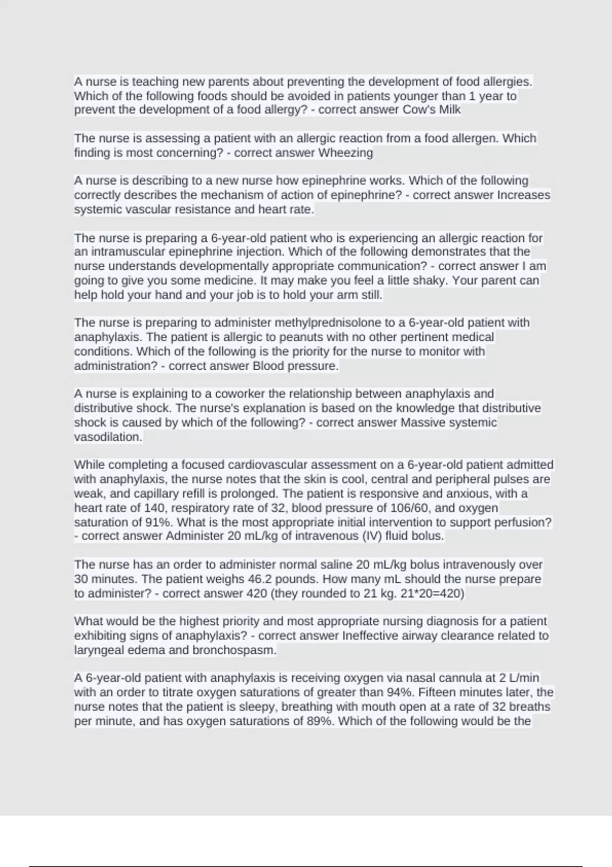 JUNETTA COOPER VSIM NURSING PHARMACOLOGY EXAM SOLVED -8 2024 - VSim for ...