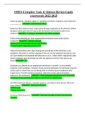 OSHA Complete Tests & Quizzes Review Guide (Answered) - OSHA - Stuvia US