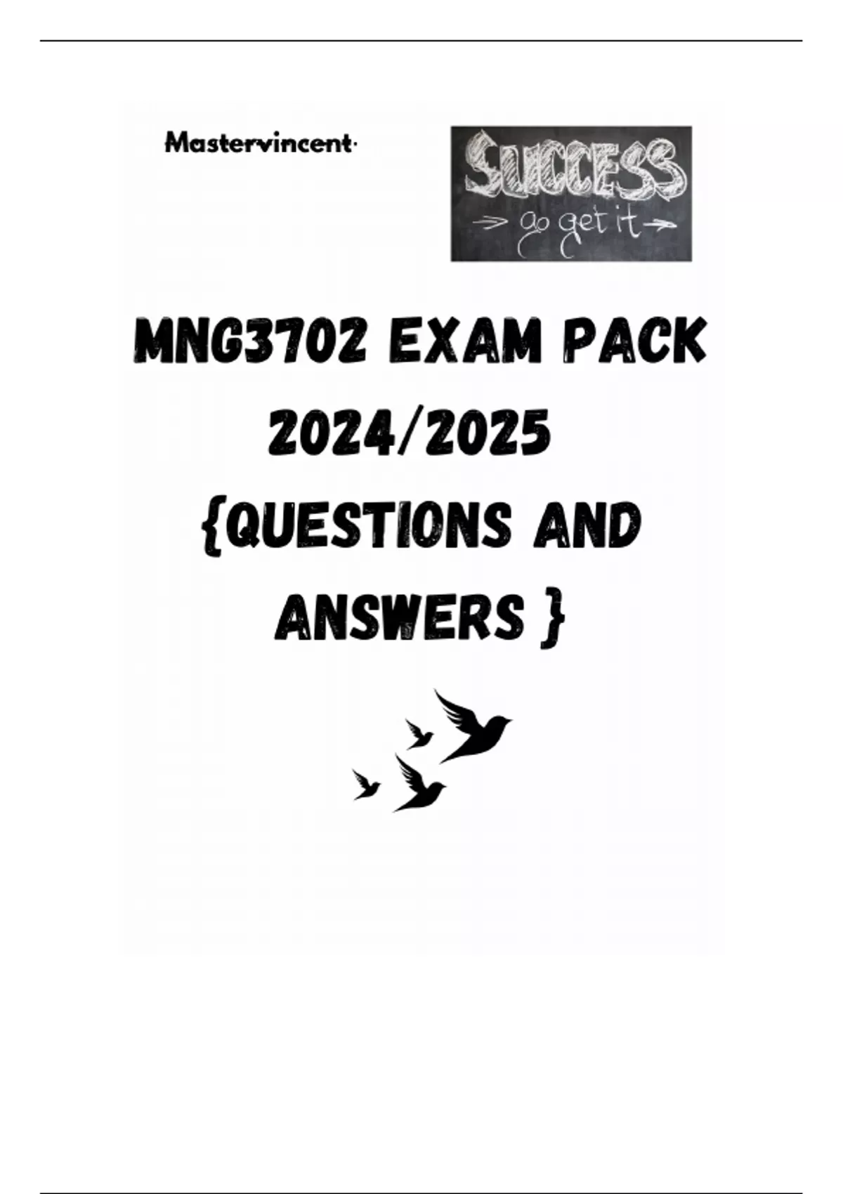 MNG3702 EXAM PACK 2025 {DETAILED QUESTIONS AND ANSWERS} - MNG3702 ...