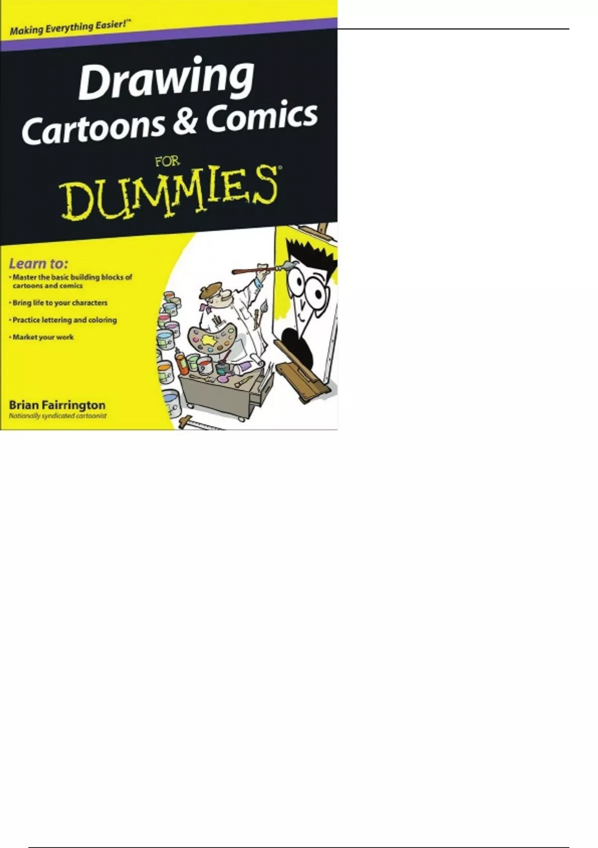 "Mastering Cartoon & Comic Art: A Beginner's Guide" - DUIMMIES - Stuvia US