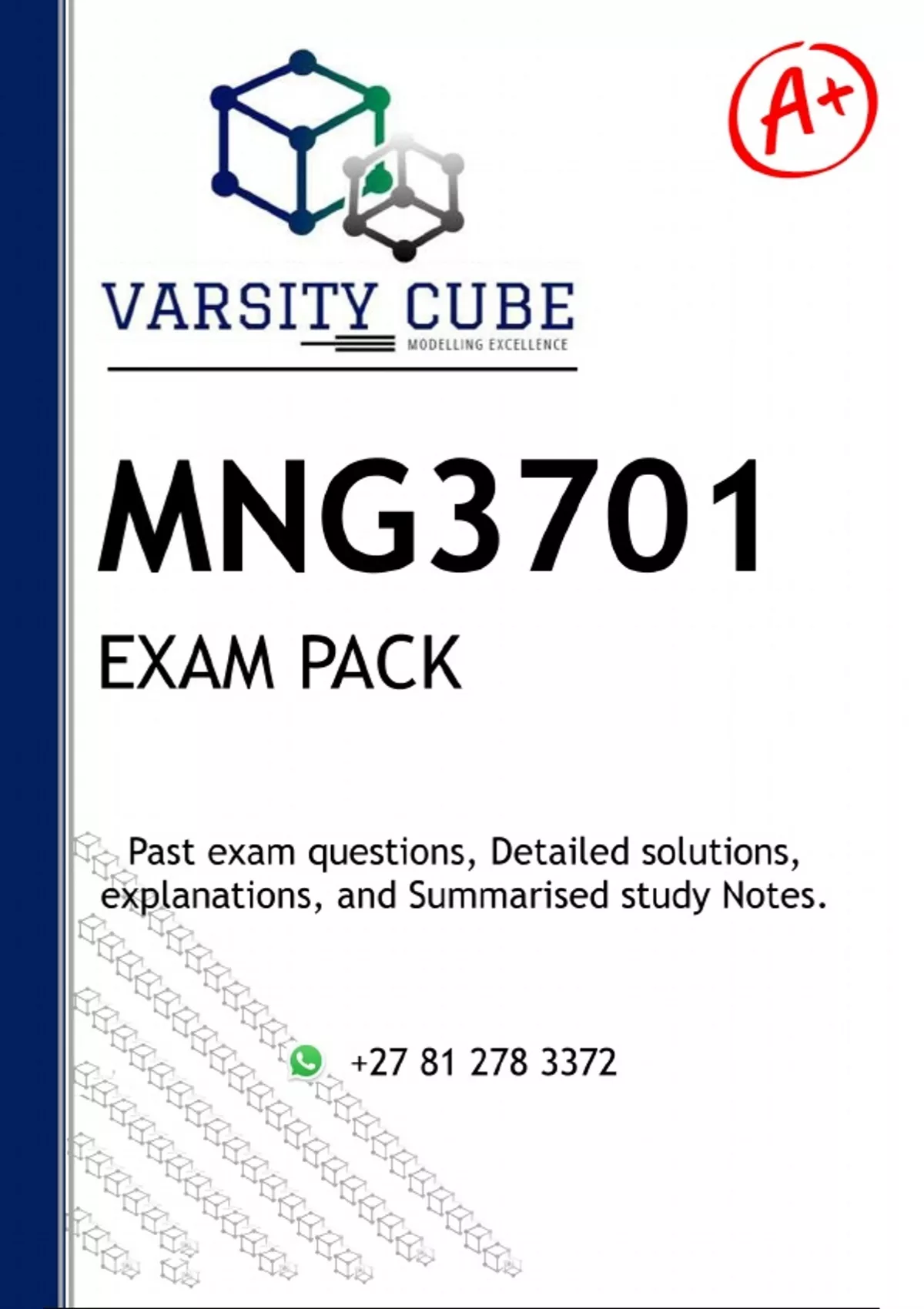 MNG3701 EXAM PACK 2024 - Strategic Planning IIIA (MNG3701) - Stuvia SA