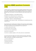 Anatomy NBME questions $ answers (196) updated 2023 - Anatomy NBME ...