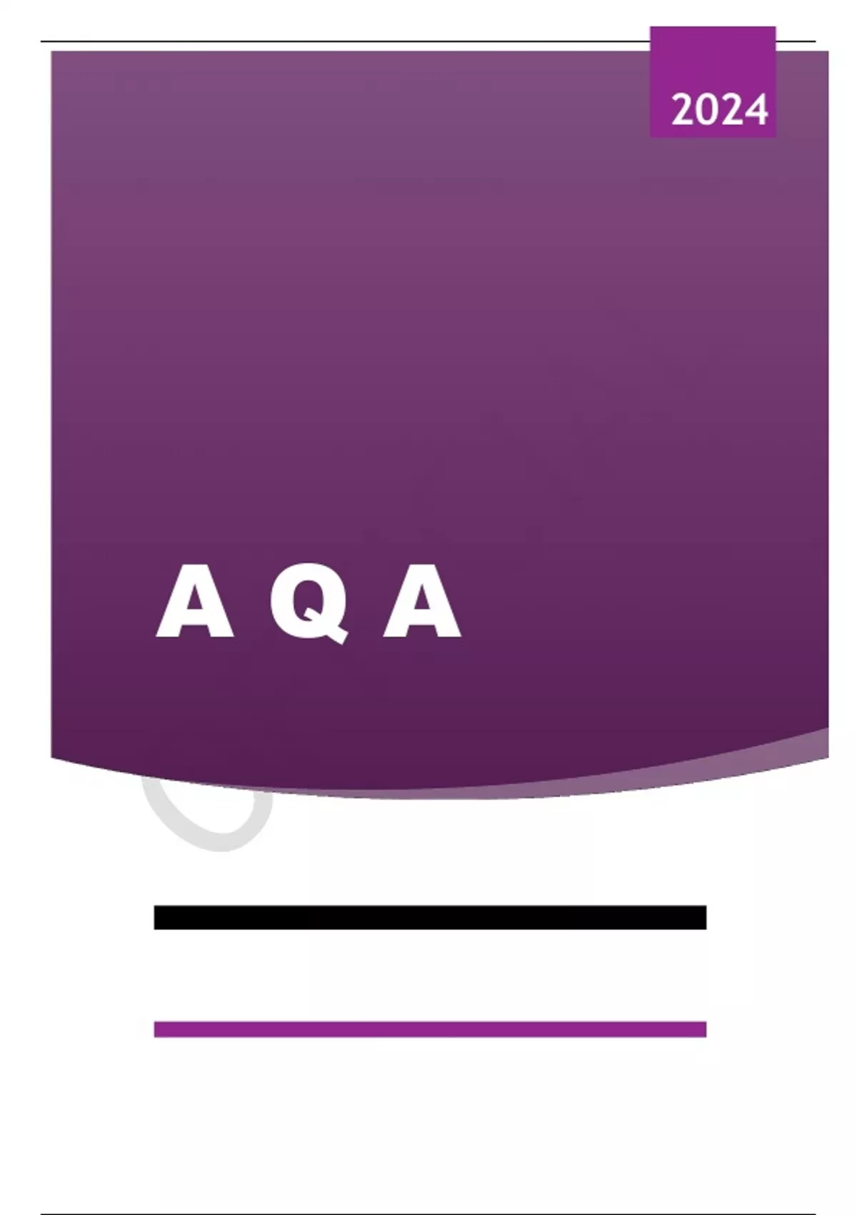 AQA 2024 A-level COMPUTER SCIENCE 7517/2 Paper 2 OFFICIAL Mark Scheme and Question Paper Merged ...