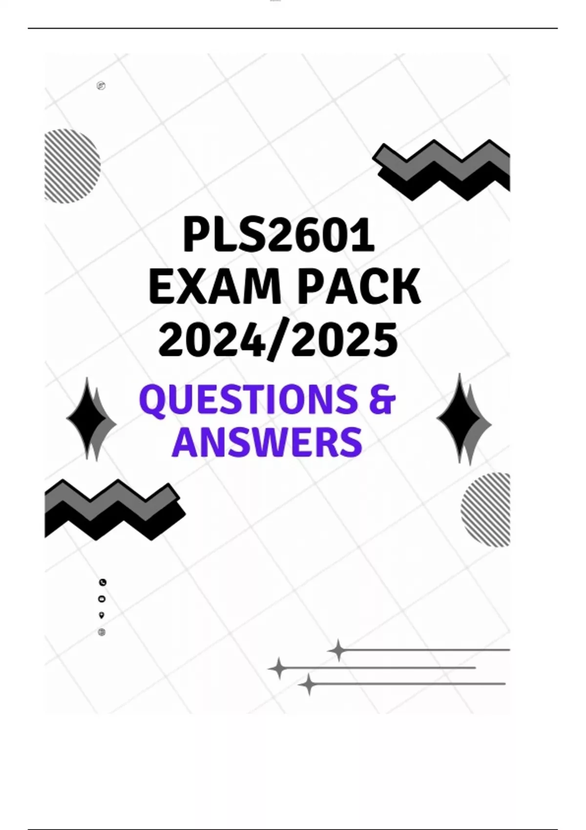 PLS2601 EXAM PACK 2024/2025 - Critical Reasoning (PLS2601) - Stuvia SA