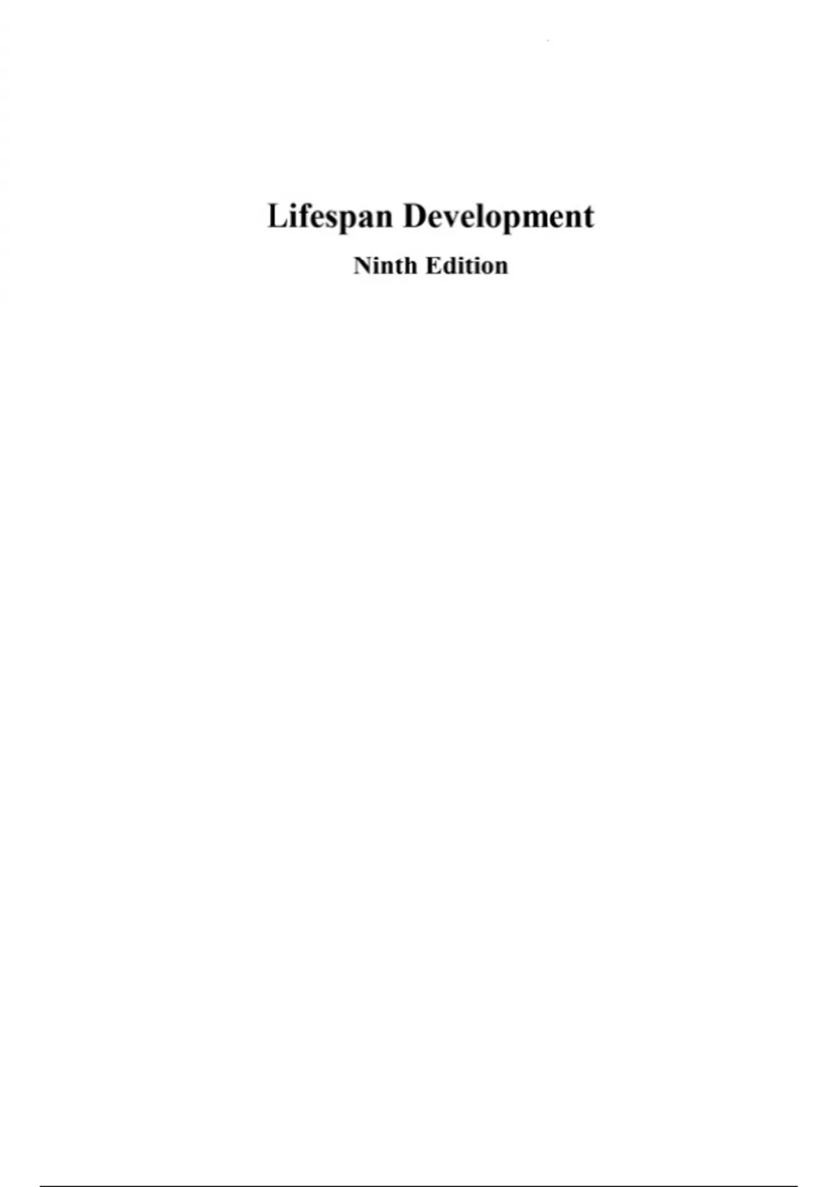 Test Bank For Lifespan Development, 9th Edition by Denise Boyd 2024/ ...