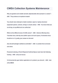 CWEA Collection Systems Maintenance 2023 Practice Questions for CWEA ...