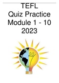 100% pass_ TEFL Exam Practice_ Questions & Answers_ Module 1-10 - TEFL ...