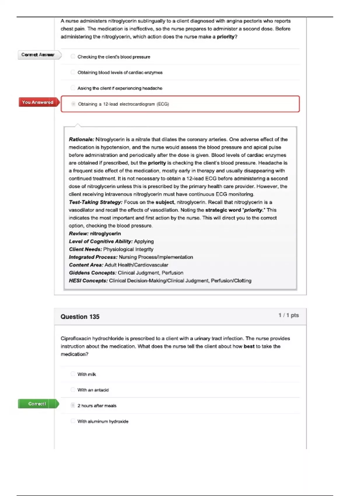 Nursing Capstone Comprehensive Pre-Test Exam Questions and Answers 2024 ...