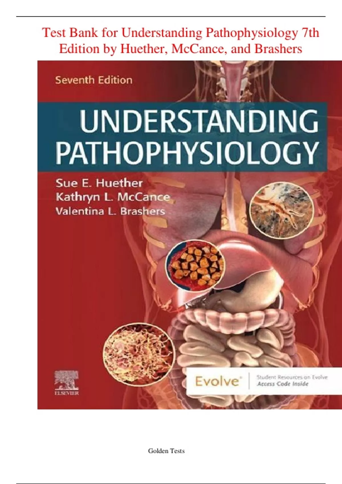 Test Bank for Understanding Pathophysiology 7th Edition by Huether ...