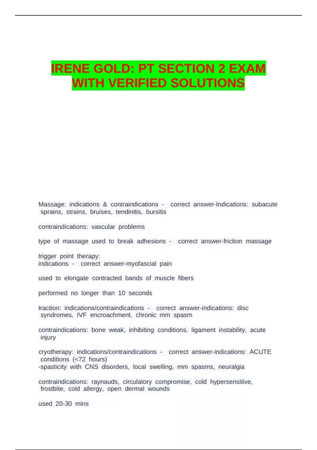 FDNY A35 BUNLED SET WITH 100% COMPLETE SOLUTIONS - Stuvia US