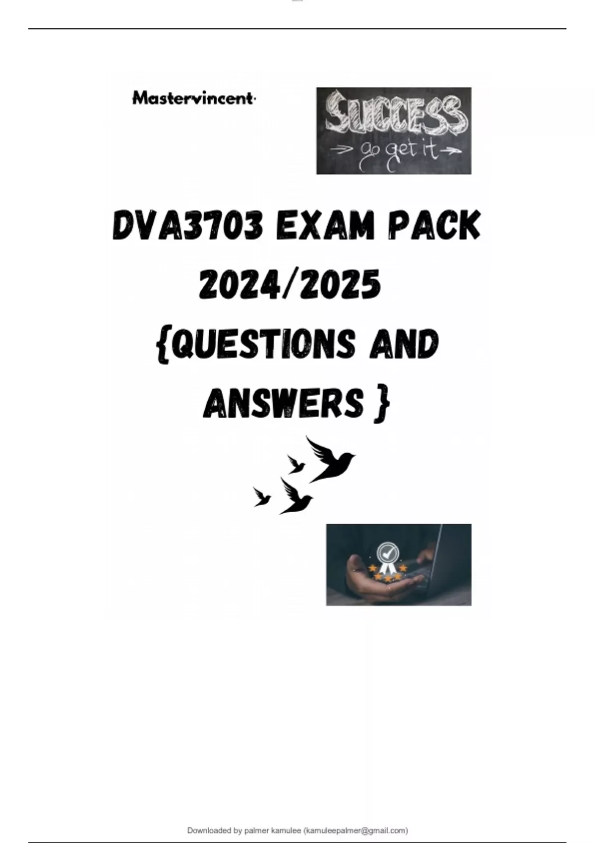 DVA3703 EXAM PACK 2024/2025 {QUESTIONS AND ANSWERS } - Development ...