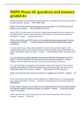 ROPD Phase 4C questions and answers graded A+ - Safe - Stuvia US