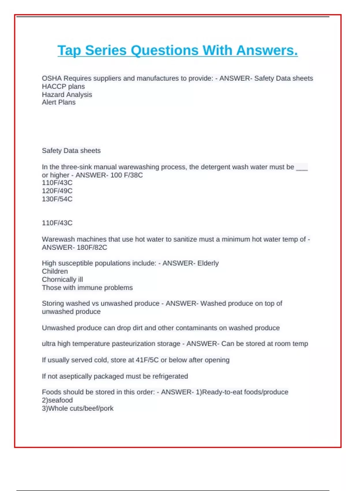 Tap Series Questions With Answers..docxTap Series Questions With ...