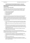 Unit 4D Applied Science complete assignment - Unit 4 - Laboratory ...