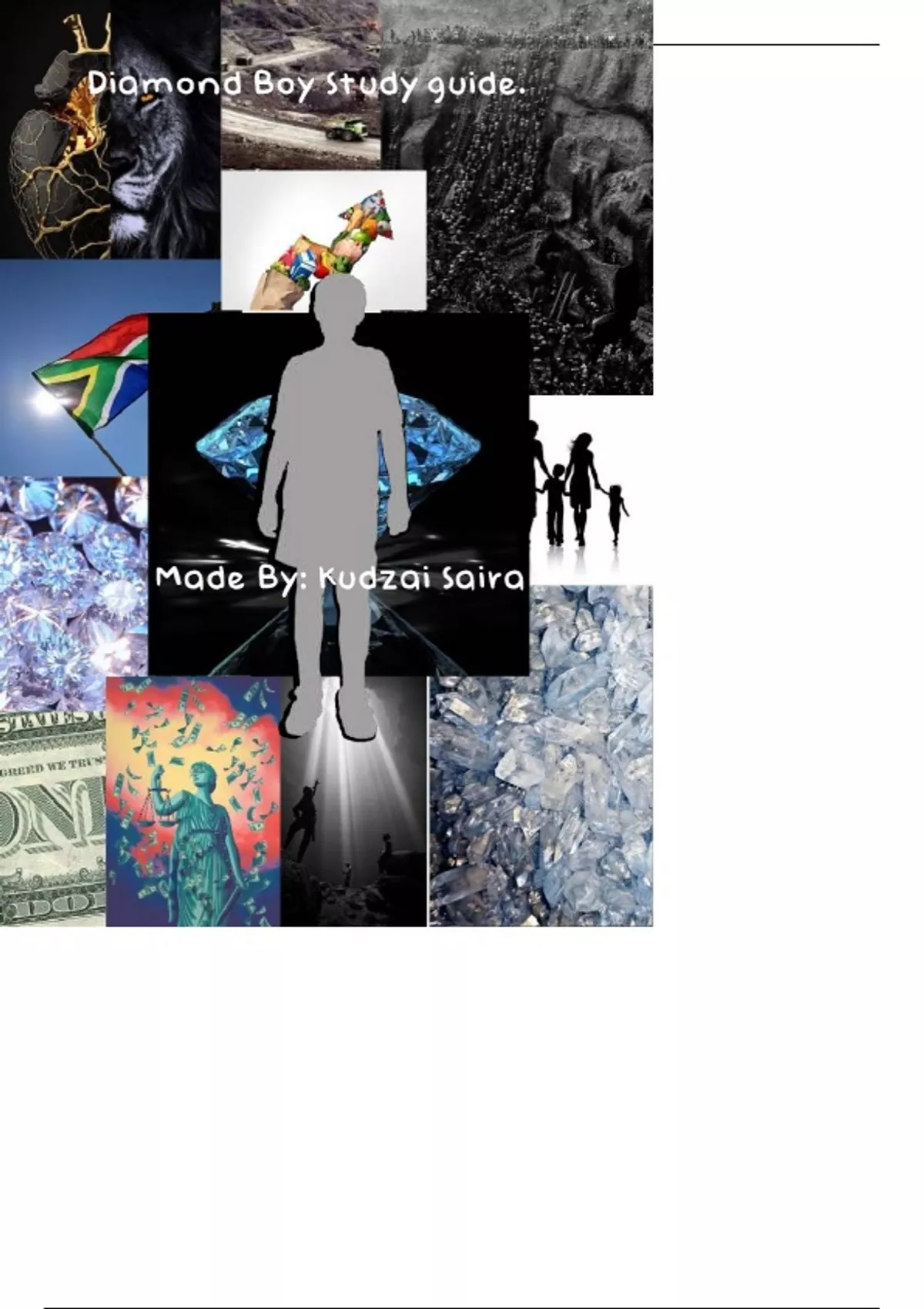 Summary Diamond Boy - English Home Language - English Home Language - Stuvia SA