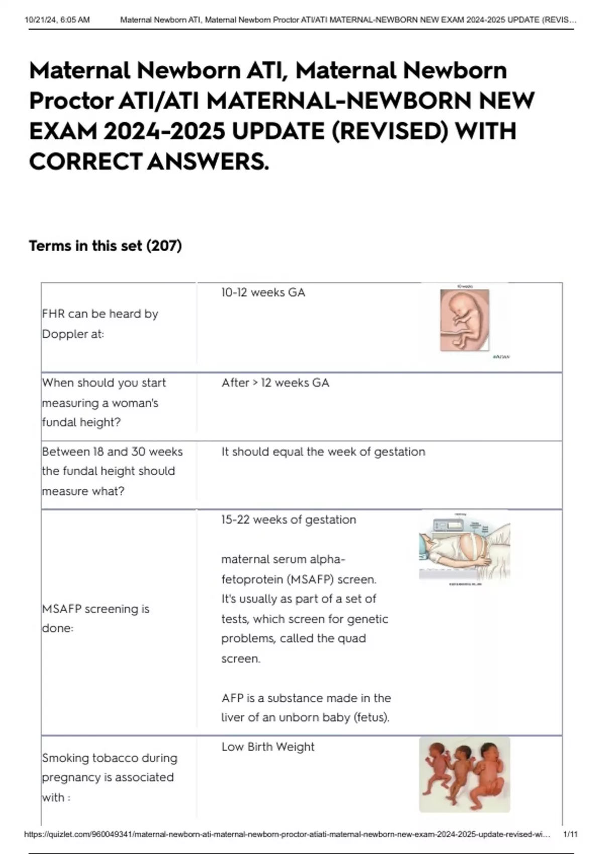 Maternal Newborn ATI, Maternal Newborn Proctor ATI/ATI MATERNAL-NEWBORN ...