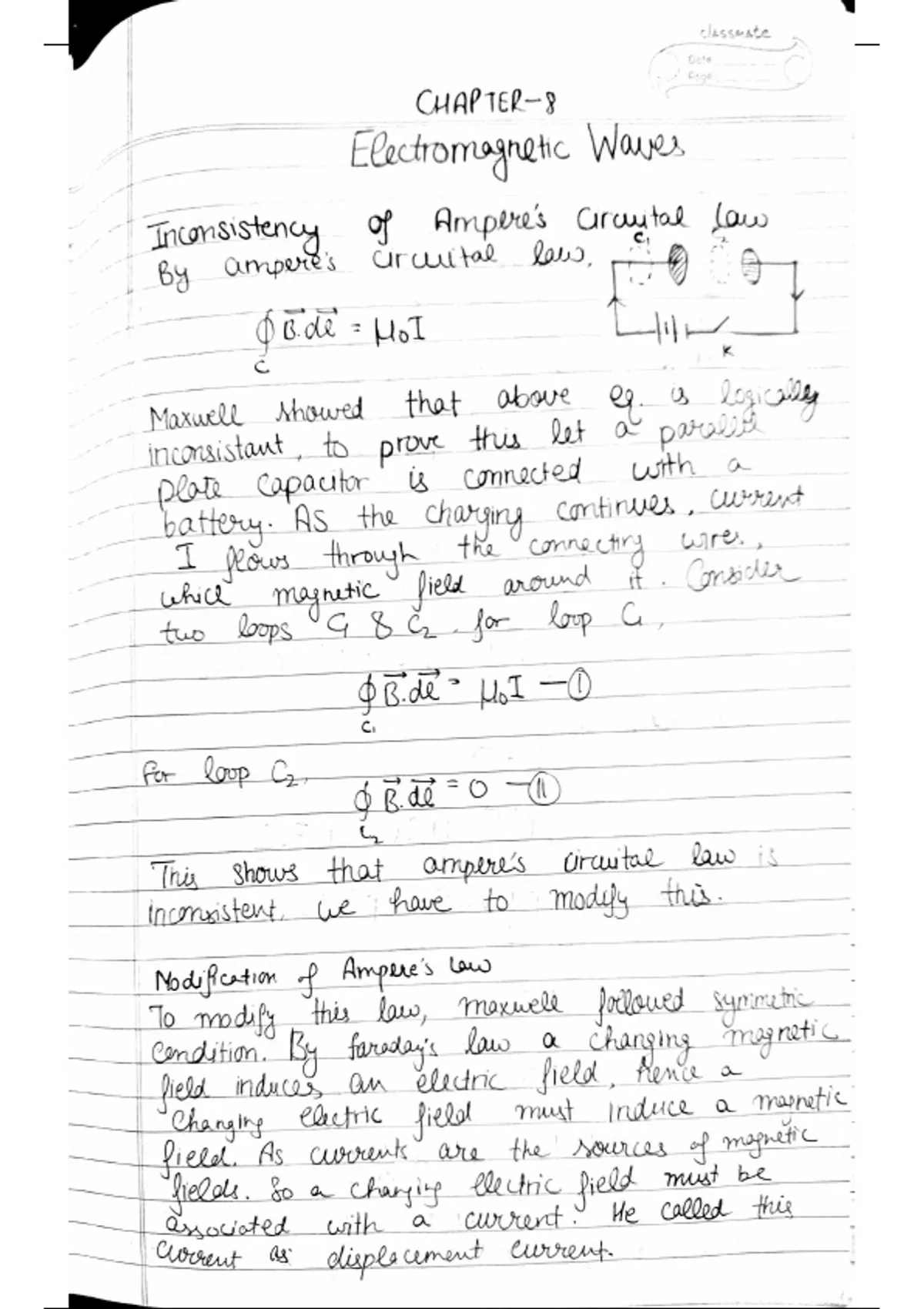 CBSE Class 12 Physics Unit 5 Elecromagnetic Waves - Physics - Stuvia US