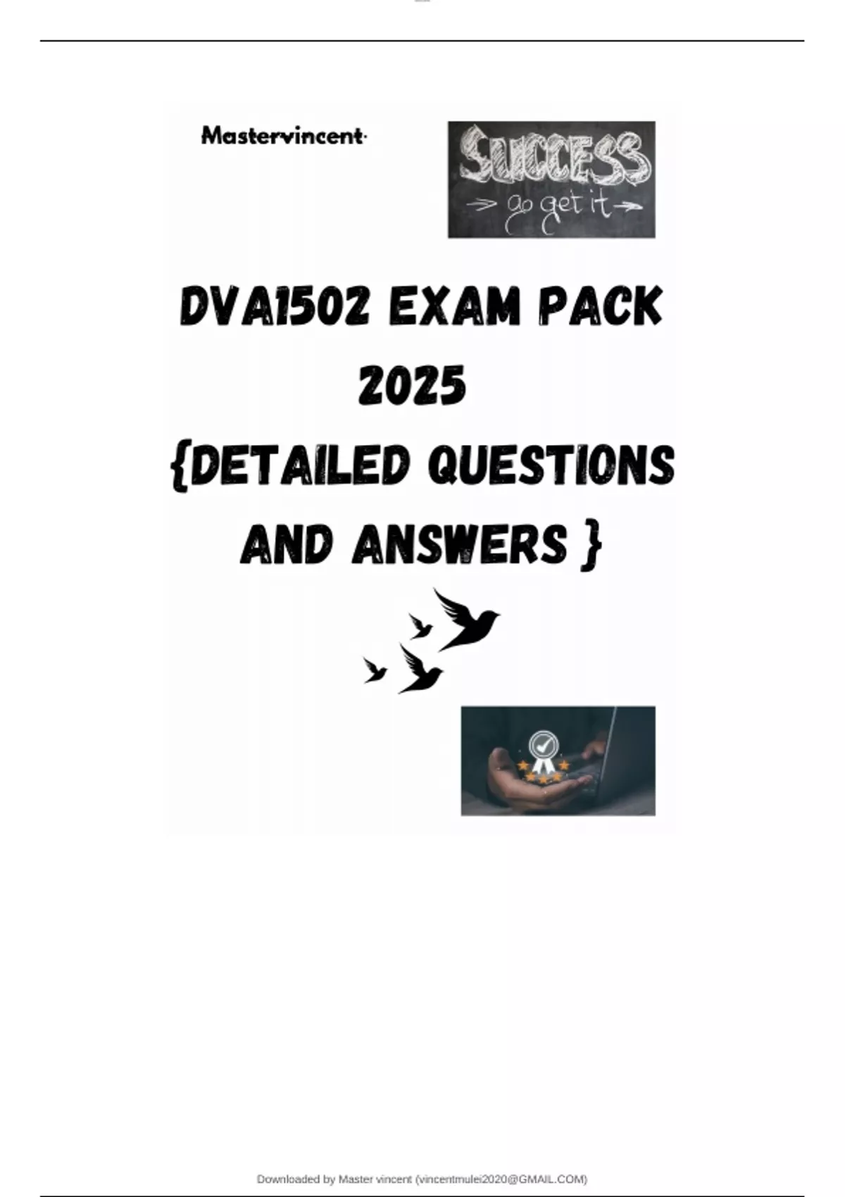 DVA1502 EXAM PACK 2025 {DETAILED QUESTIONS AND ANSWERS } - Development ...