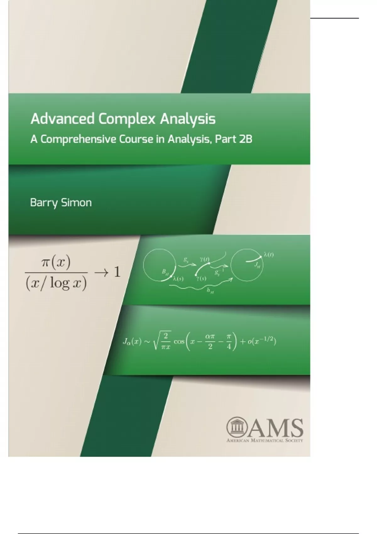 A Comprehensive Course in Analysis algebra, geometry/topology, and ...