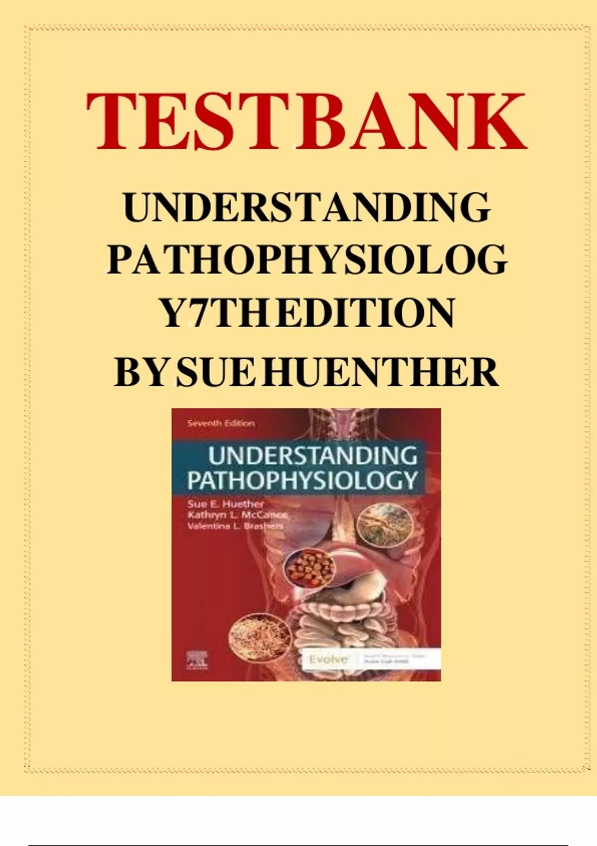 Test Bank For Understanding Pathophysiology 7th Edition - Understanding ...