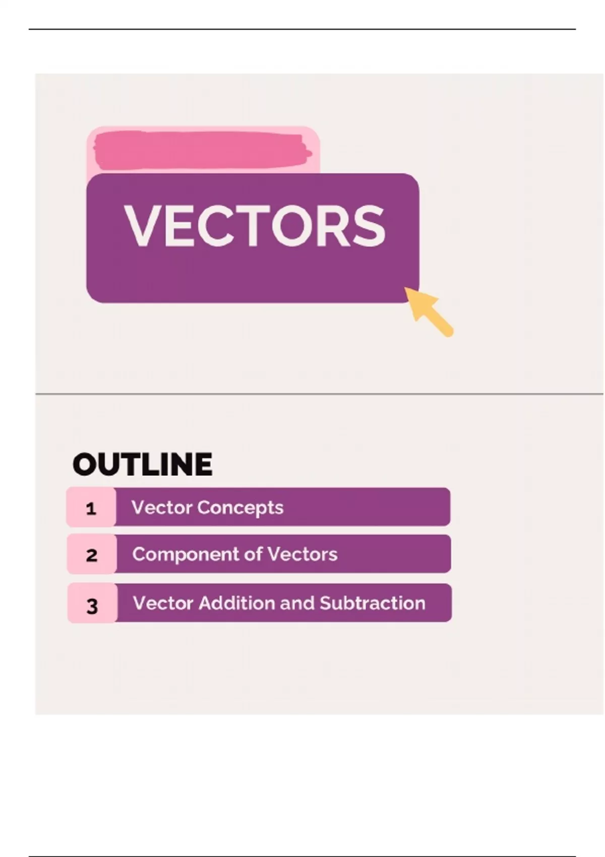 All About Vectors Step by Step Guide - Science - Stuvia US