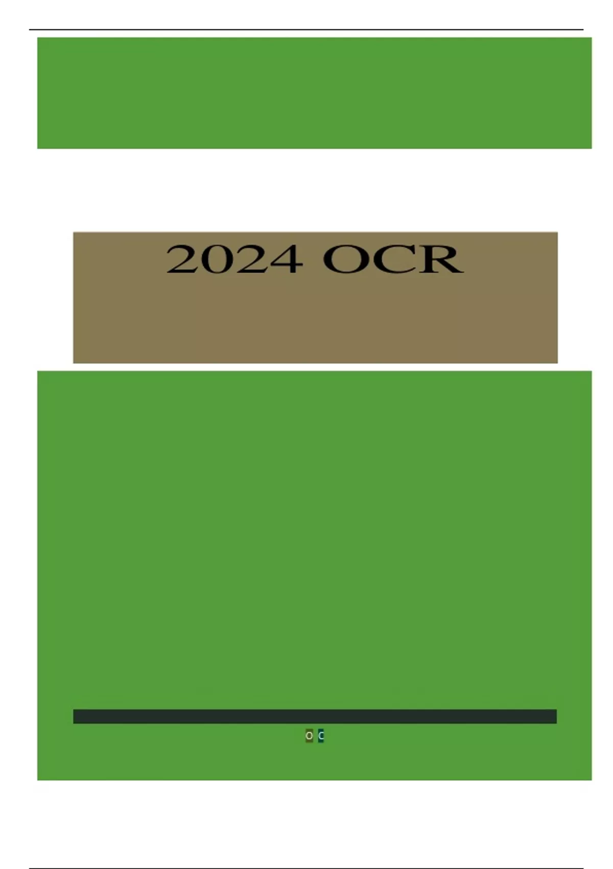 OCR 2024 AS Level Classical Greek H044 Paper 1 & 2 including mark ...