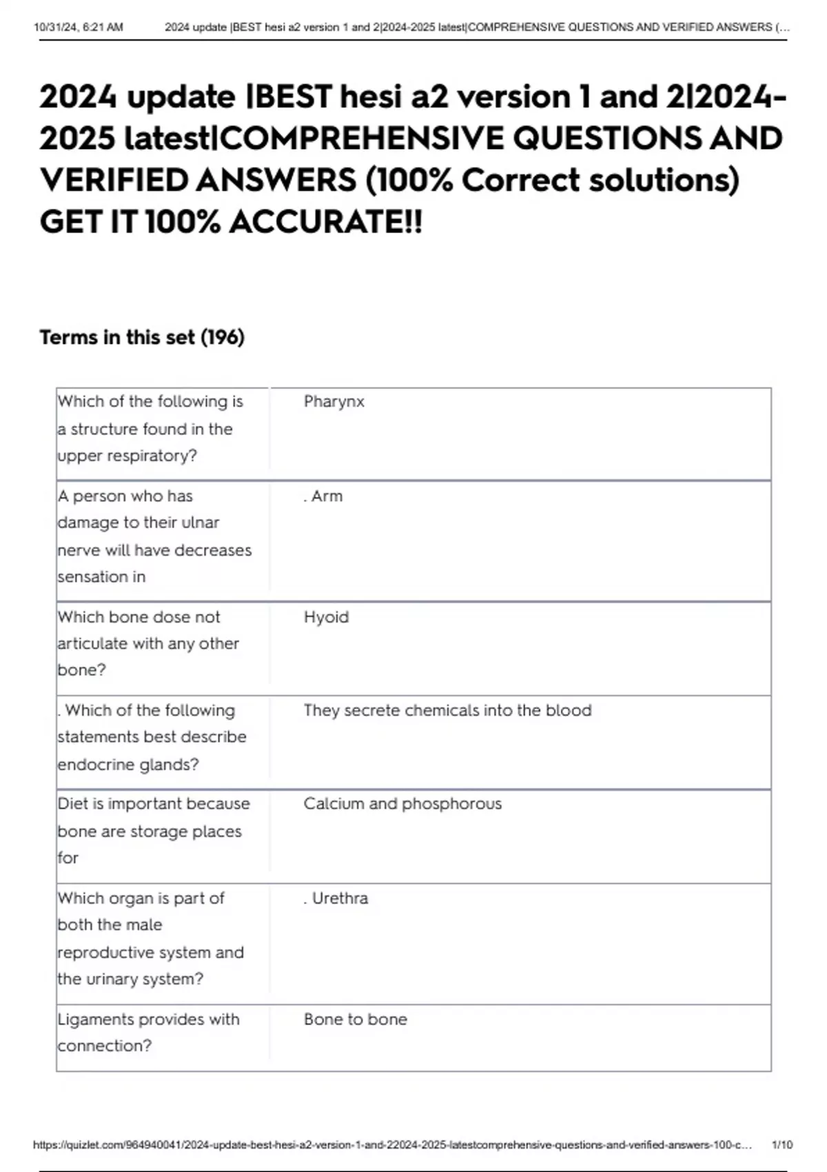Florida Civics Literacy Exam Questions & Answers, Well Elaborated ...