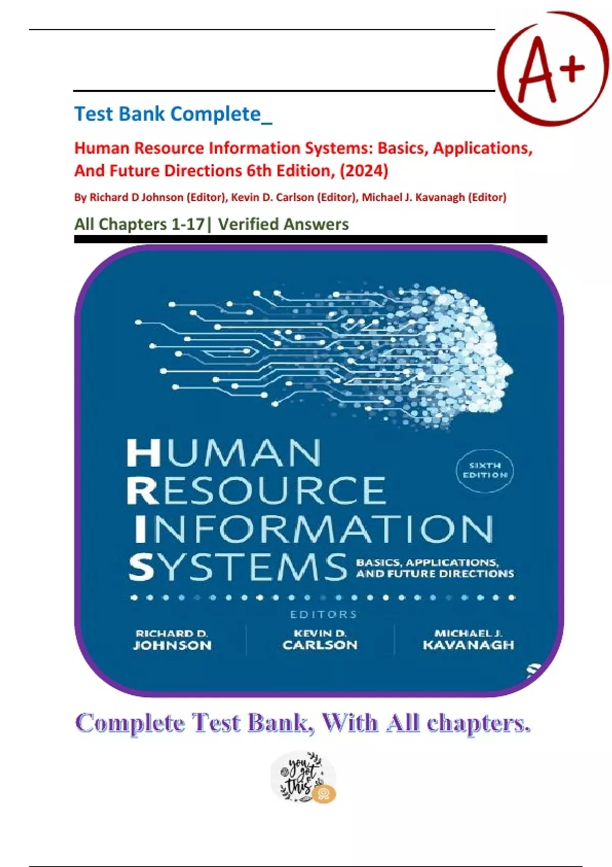 Test Bank Complete_ Human Resource Information Systems: Basics ...