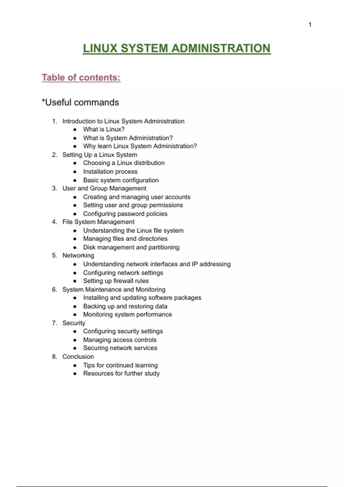 The easy Linux guide - CSE - Stuvia US