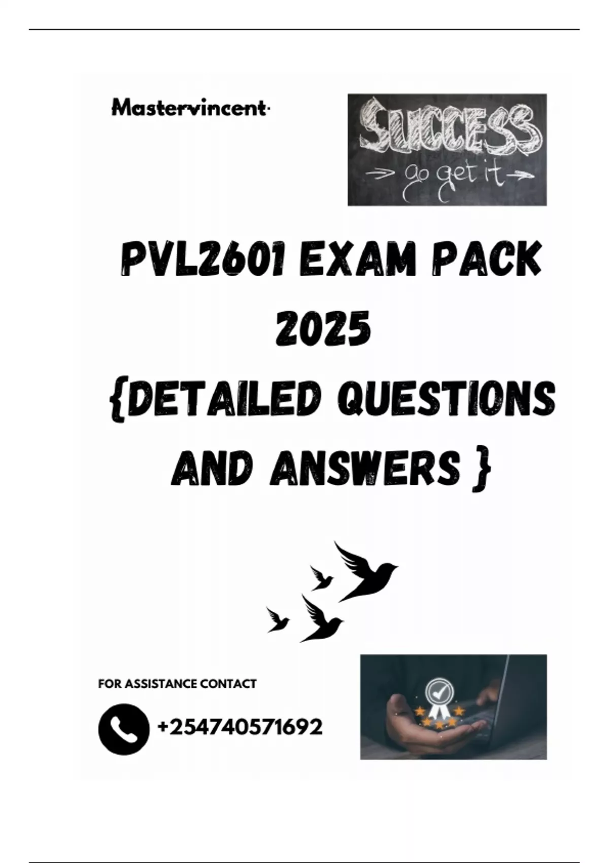 PVL2601 EXAM PACK 2025 {DETAILED QUESTIONS AND ANSWERS } - PVL2601 ...