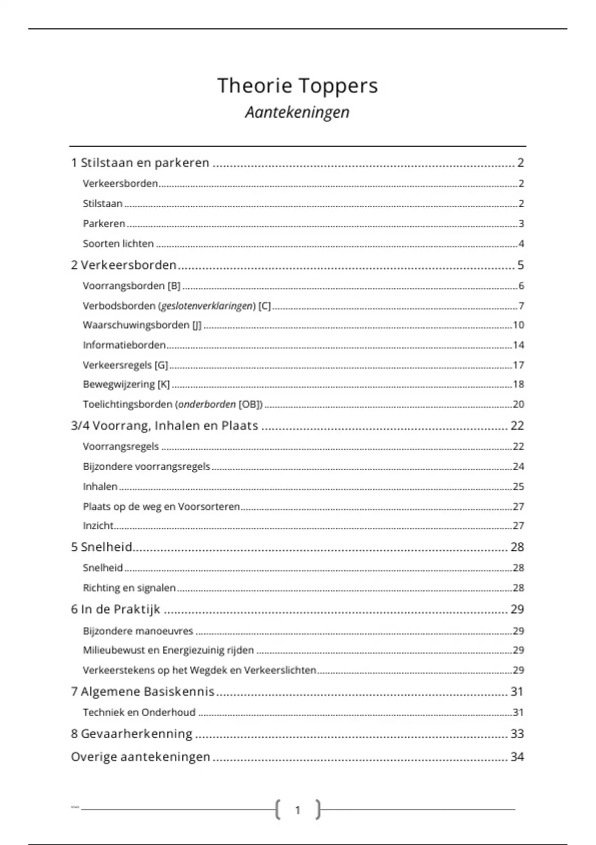 Theorie Toppers 2025 - Samenvatting - CBR autotheorie rijbewijs B - CBR ...