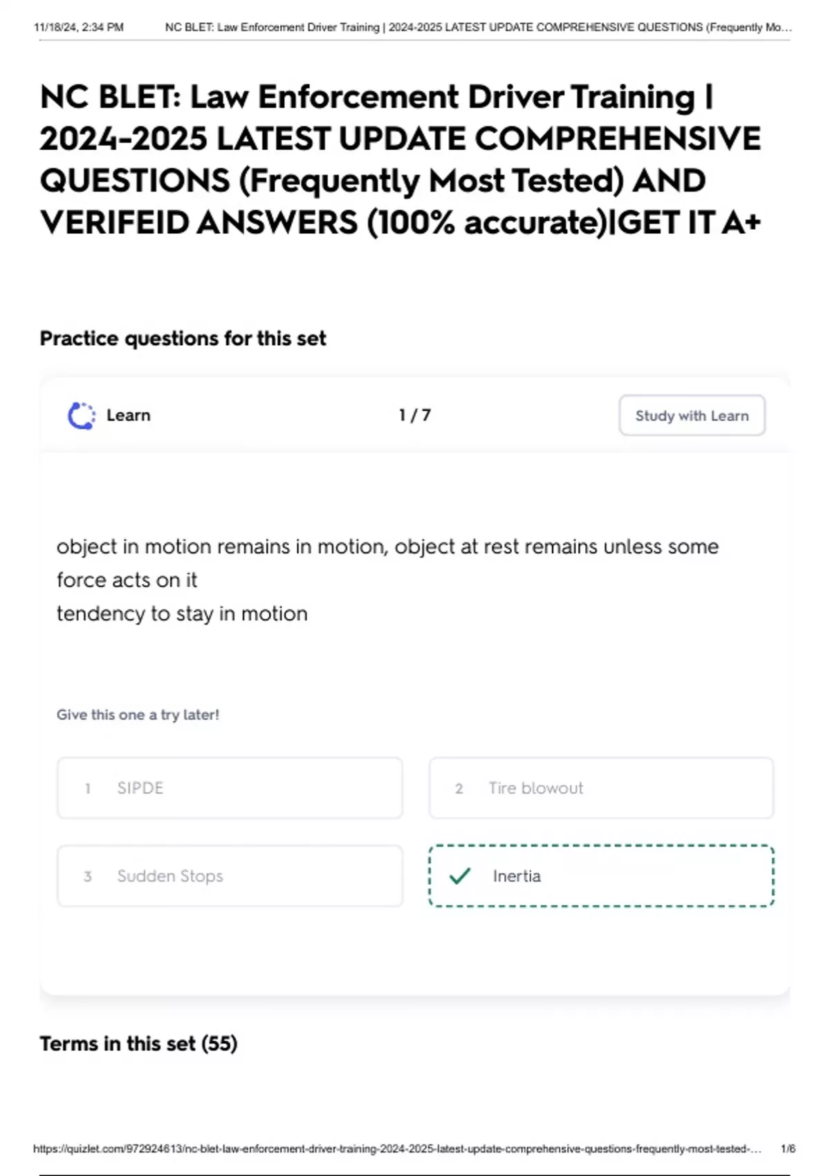 NC BLET: Law Enforcement Driver Training | LATEST UPDATE COMPREHENSIVE ...