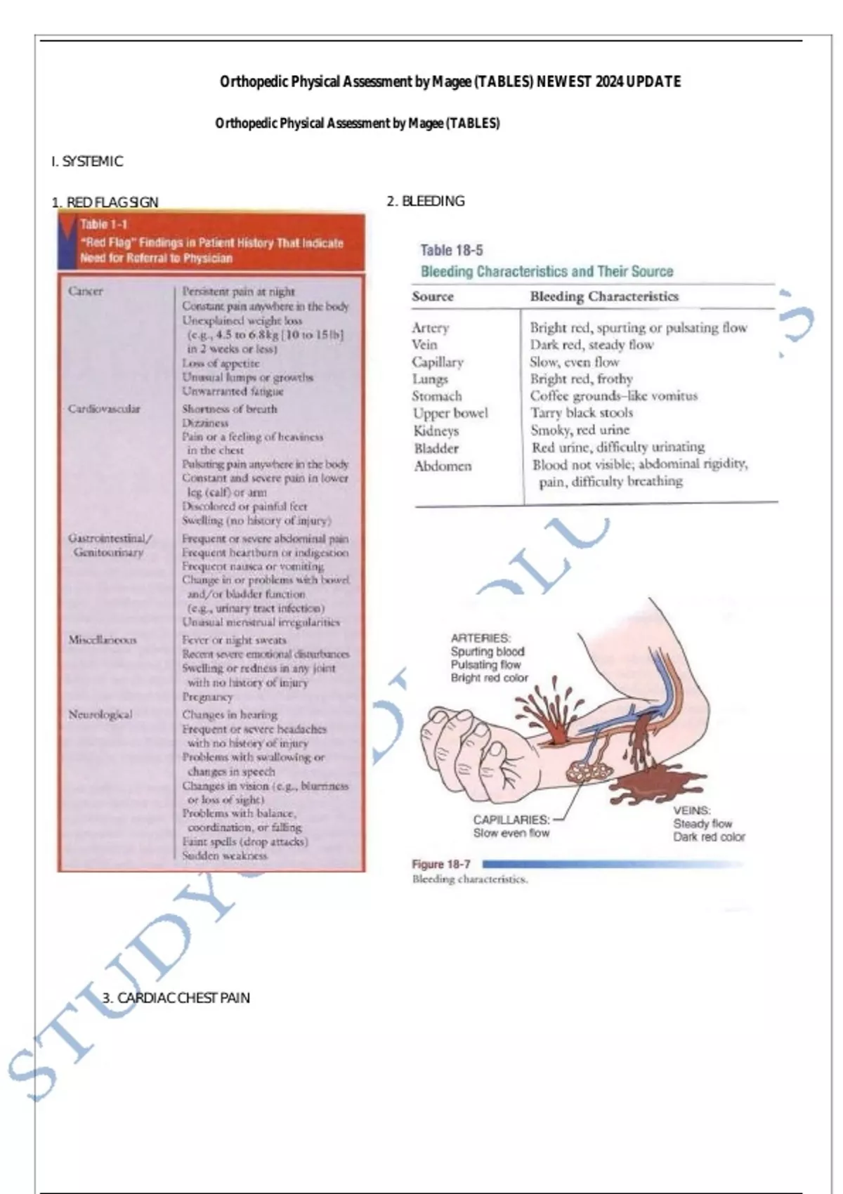 Orthopedic Physical Assessment by Magee (TABLES) NEWEST 2024 UPDATE ...