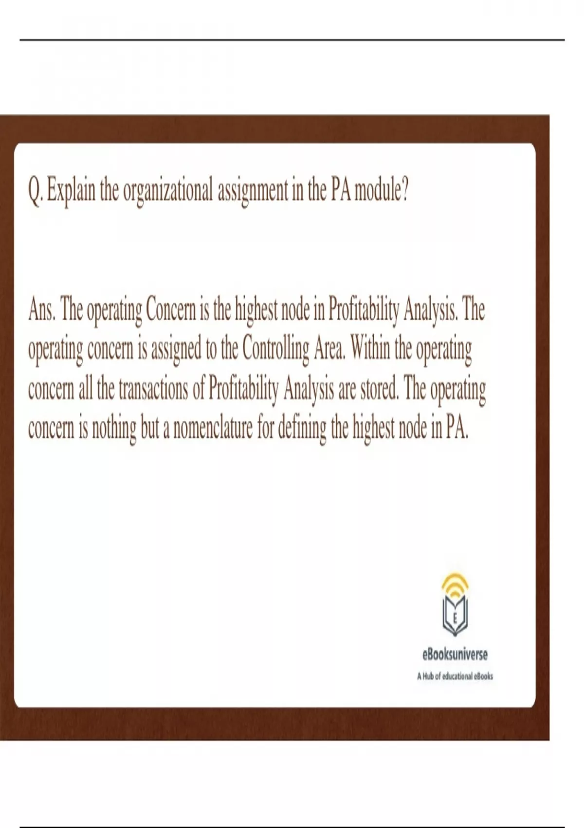 Ace Your SAP PCM(Profitability and Cost Management) Interview ...