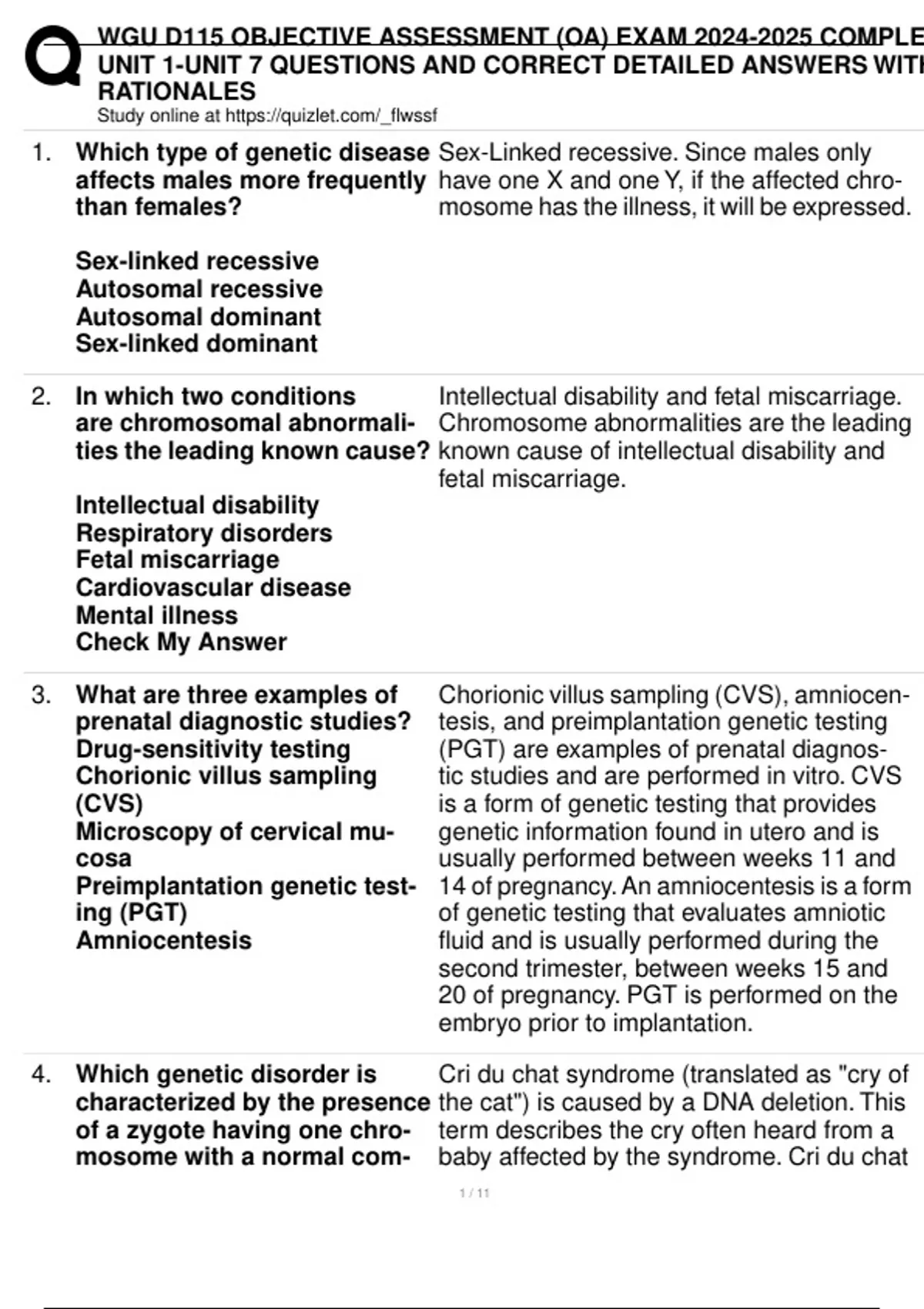 WGU C955 OBJECTIVE ASSESSMENT APPLIED PROBABILITY AND STA TISTICS OA ...