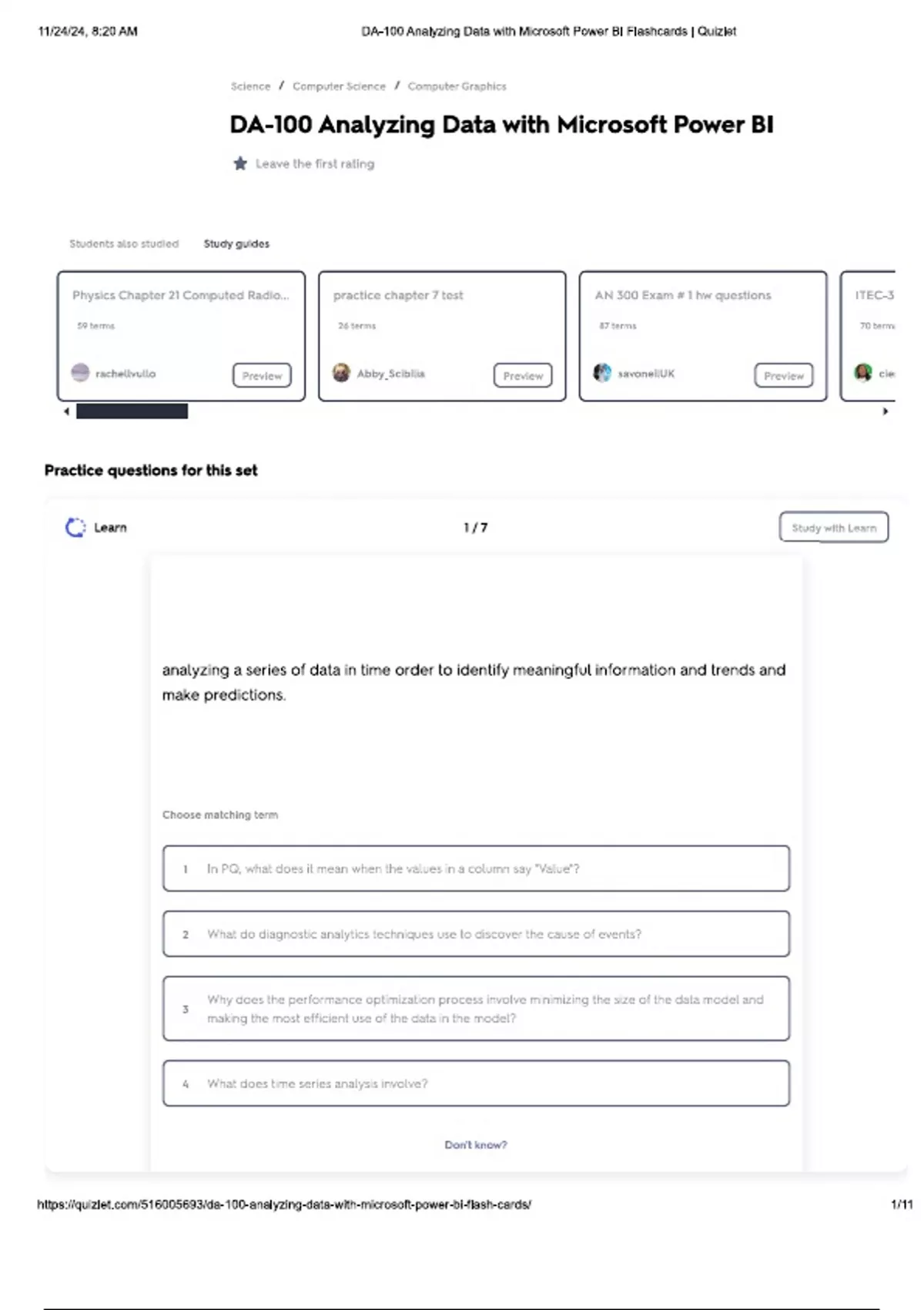 DA-100 Analyzing Data with Microsoft Power BI - DA-100 Analyzing Data ...